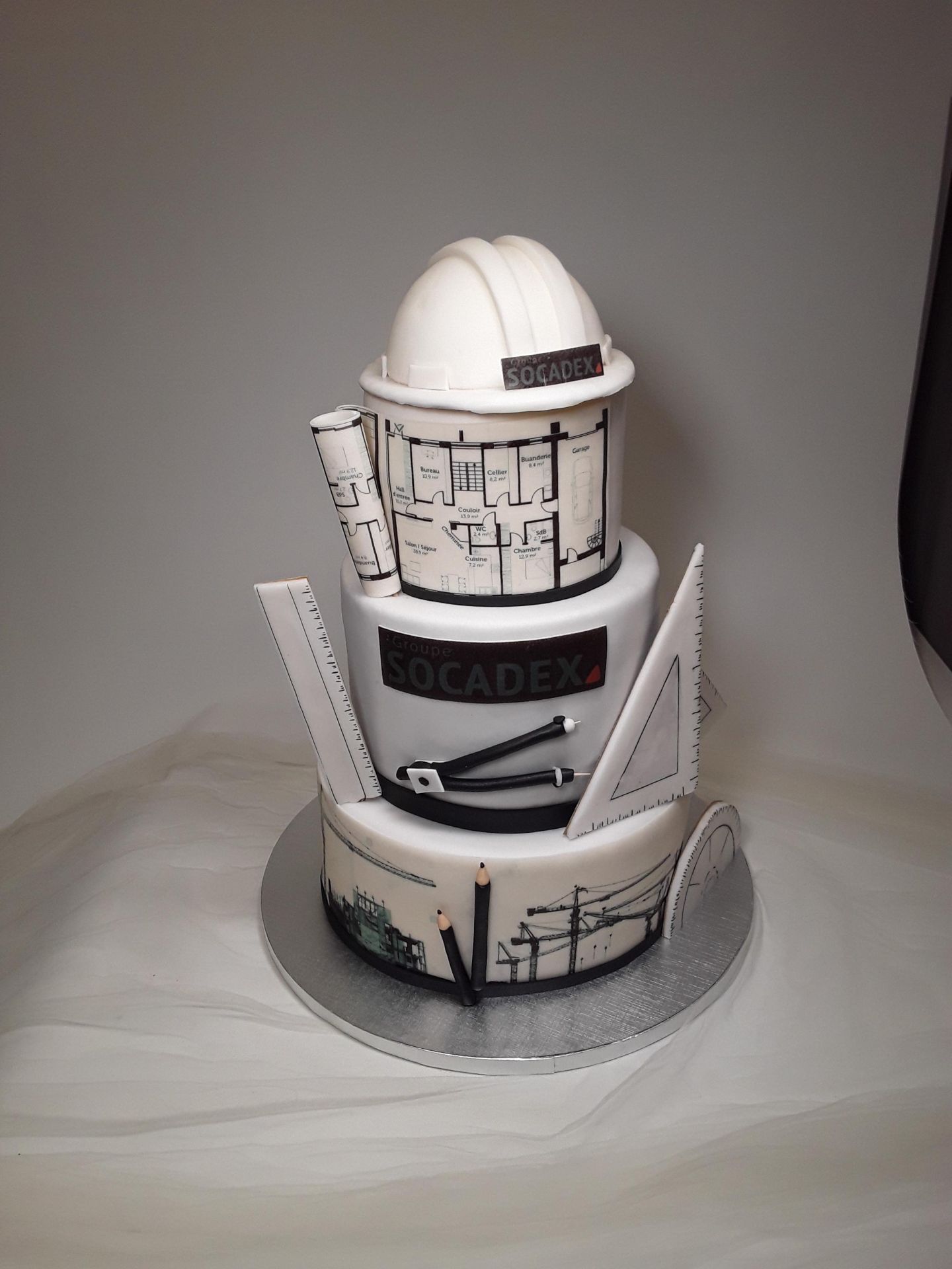 Gâteau entreprise à Toulouse - Un jour, un gâteau