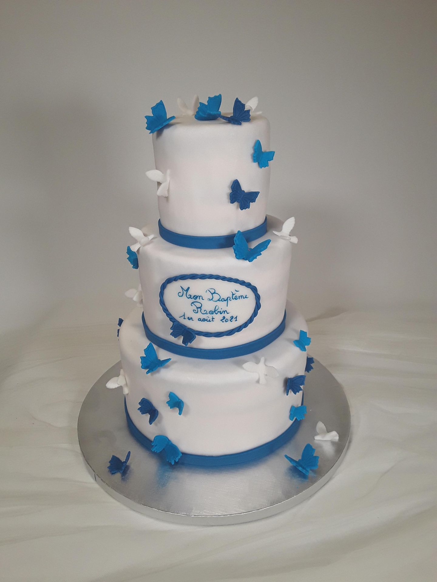 Gâteau baptême à Toulouse - Un jour, un gâteau